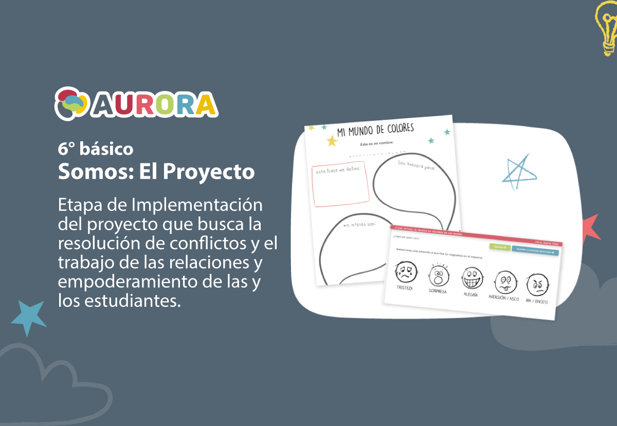 Somos: El proyecto | Aurora | 6° básico